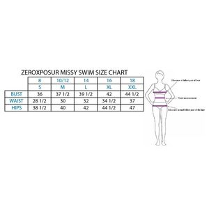 ZeroXposur | Swim | Zeroxposur Ladies Oring Action Tankini Swimsuit ...